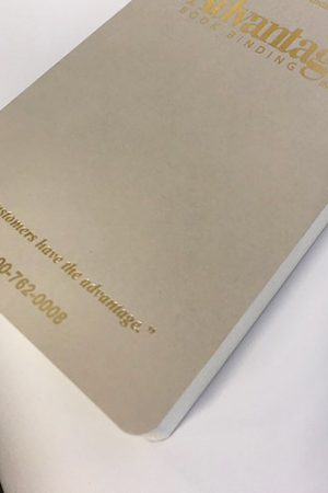 Book Round Cornering | Advantage Book Binding & Post Press Services